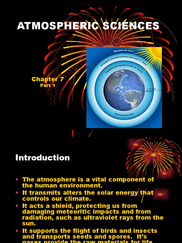 Overview of Atmospheric Sciences | PDF | Stratosphere | Atmosphere Of Earth
