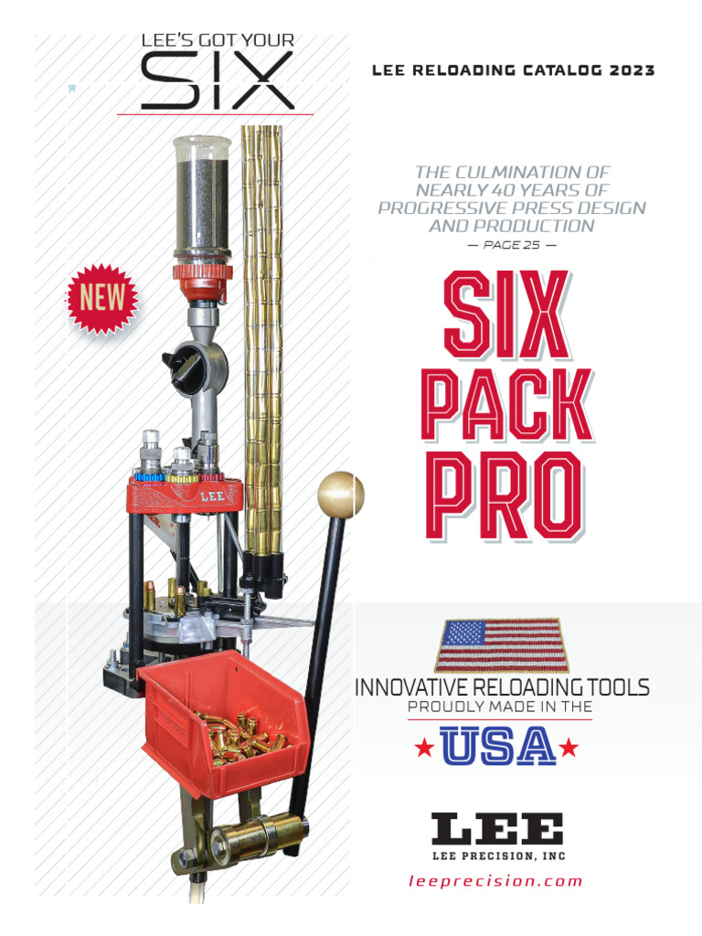 Lee Precision Reloading Catalog 2023 | PDF | Firearms | Pistol And ...