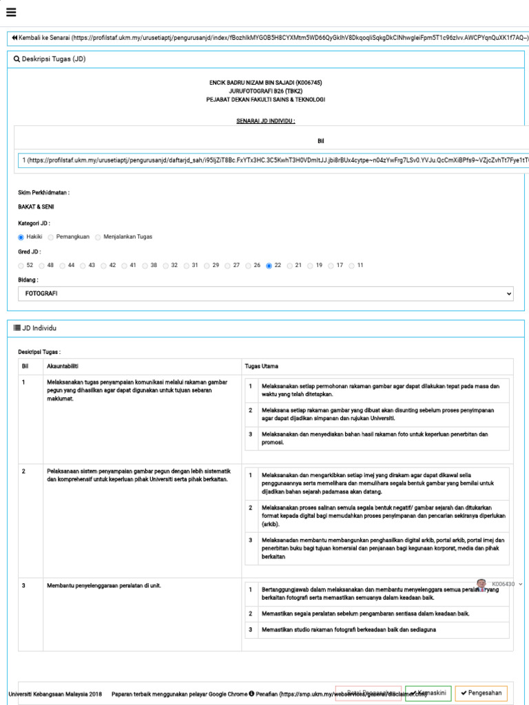 Deskripsi Tugas (JD) | PDF