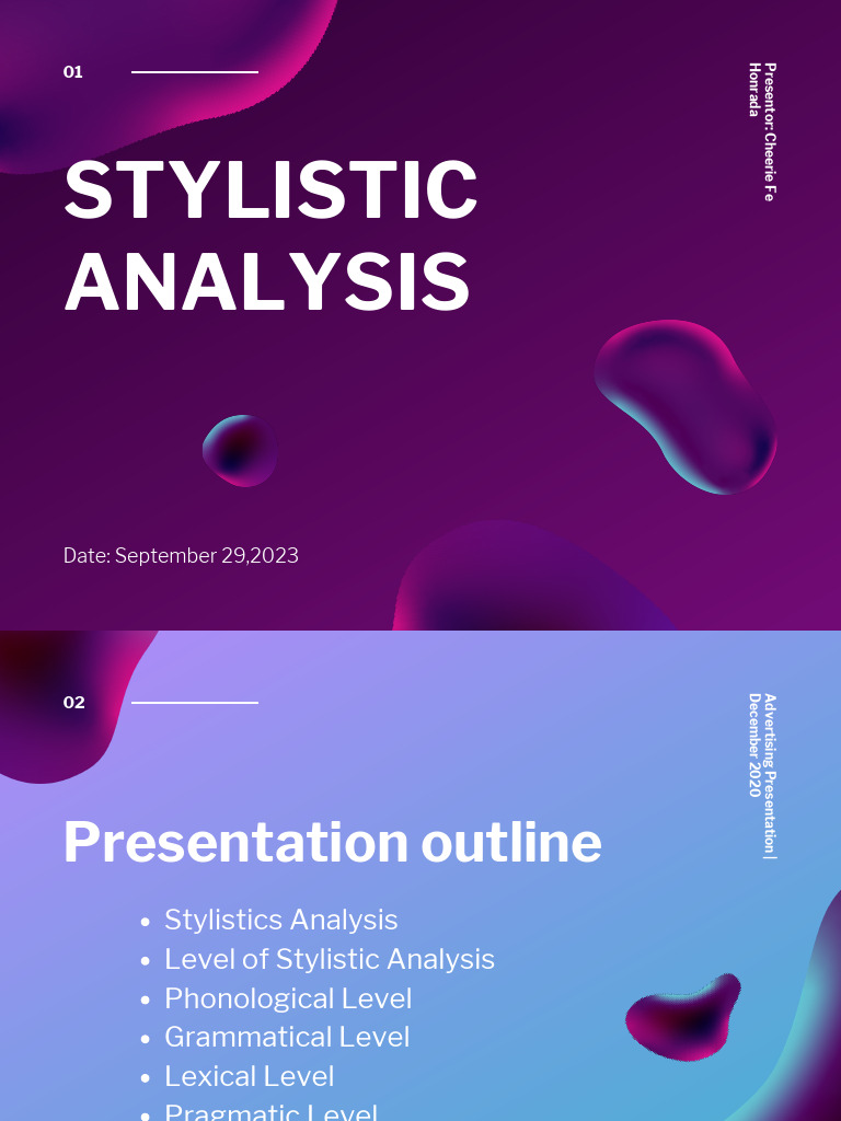 Levels of Stylistic Analysis | PDF | Poetry | Metre (Poetry)