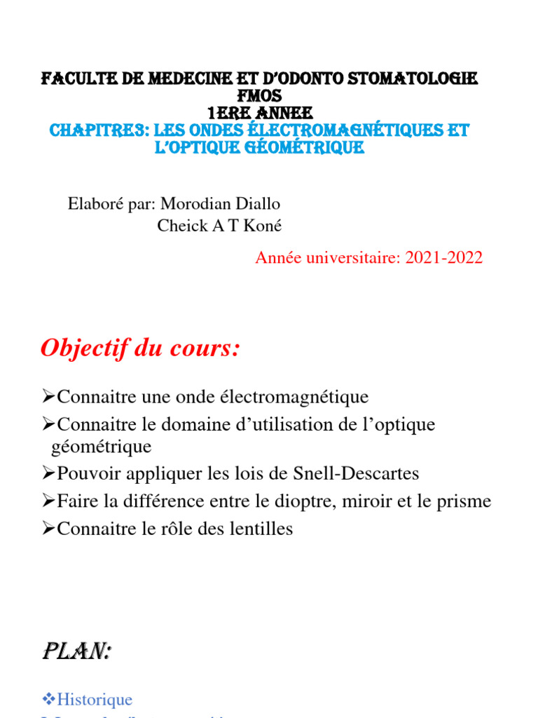 Définition de la réfringence | PDF | Réfraction | Vagues