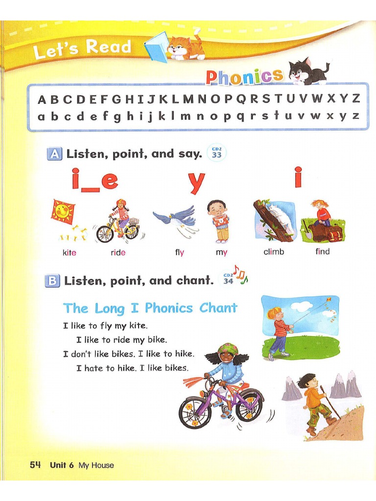 Lesson 26 Unit6 My House Let's Read | PDF