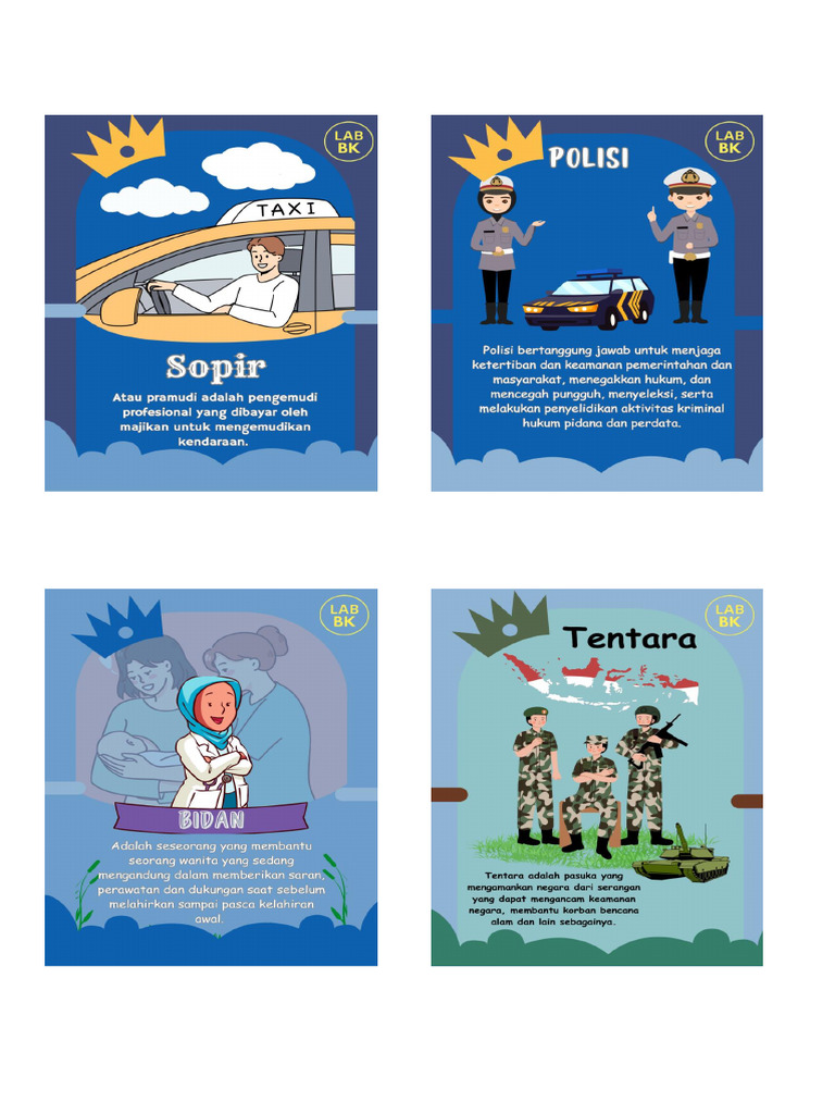 Kartu Bergambar Media BK | PDF