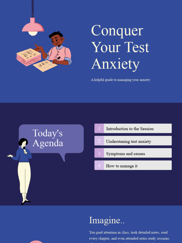 Test Anxiety Workshop | PDF | Anxiety | Self Esteem