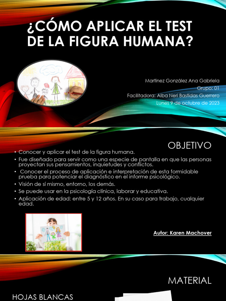 Test De La Figura Humana Pdf Sicología Ciencias Del Comportamiento