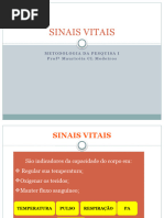 Aula Pratica Sinais Vitais | PDF | Respiração | Frequência cardíaca