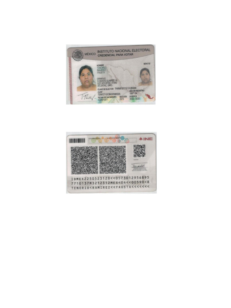 Credencial Fausta | PDF