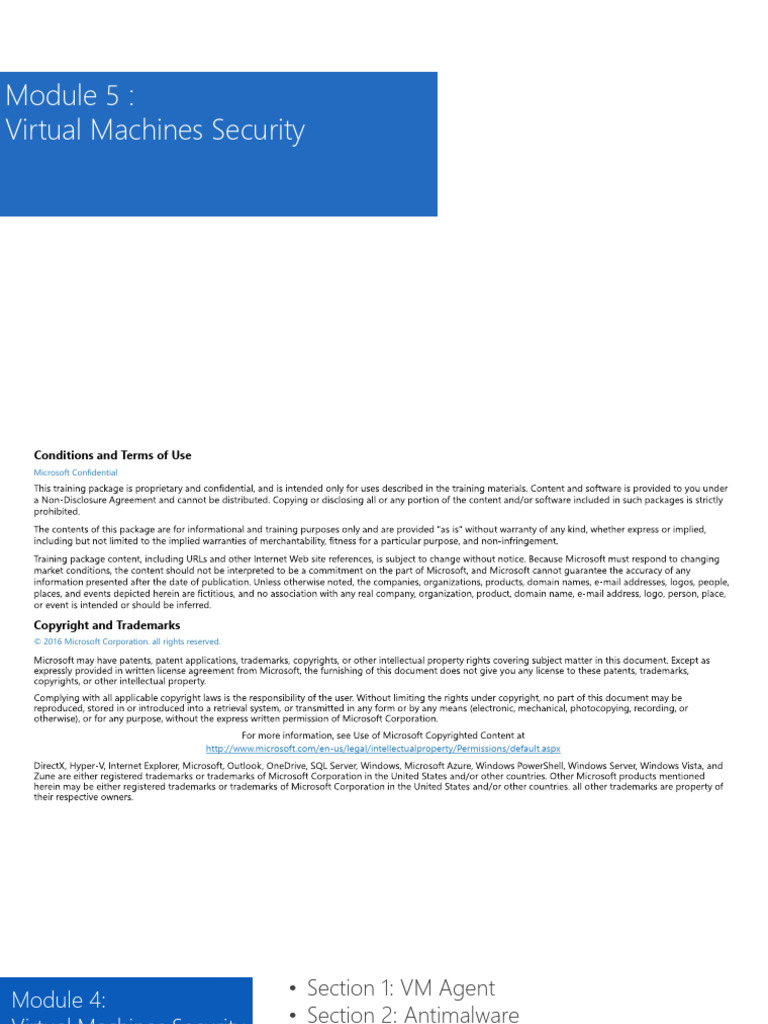 M05 - Virtual Machines Security | PDF