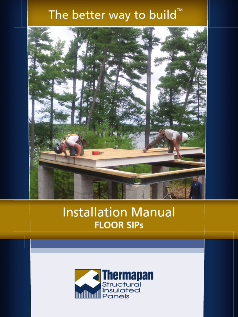 Sips Floor Panels - Instalation Manual | PDF | Civil Engineering ...