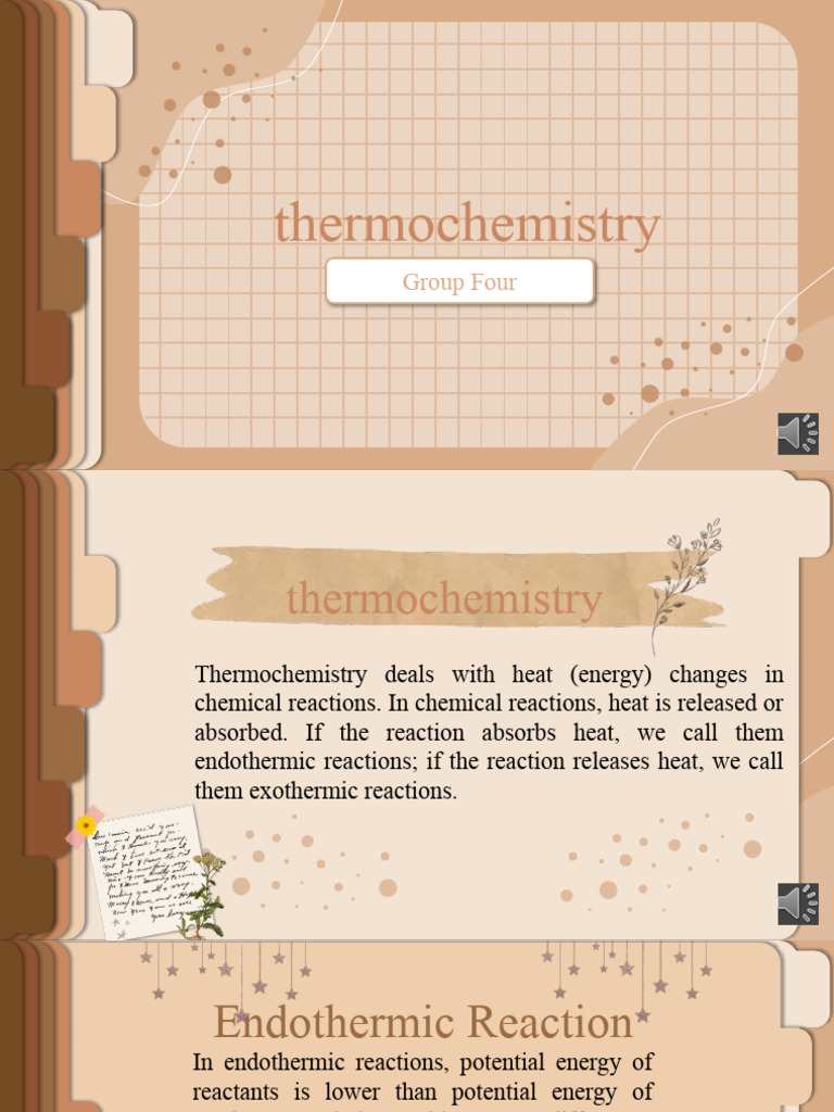 Thermo Chemistry | PDF | Enthalpy | Chemical Reactions