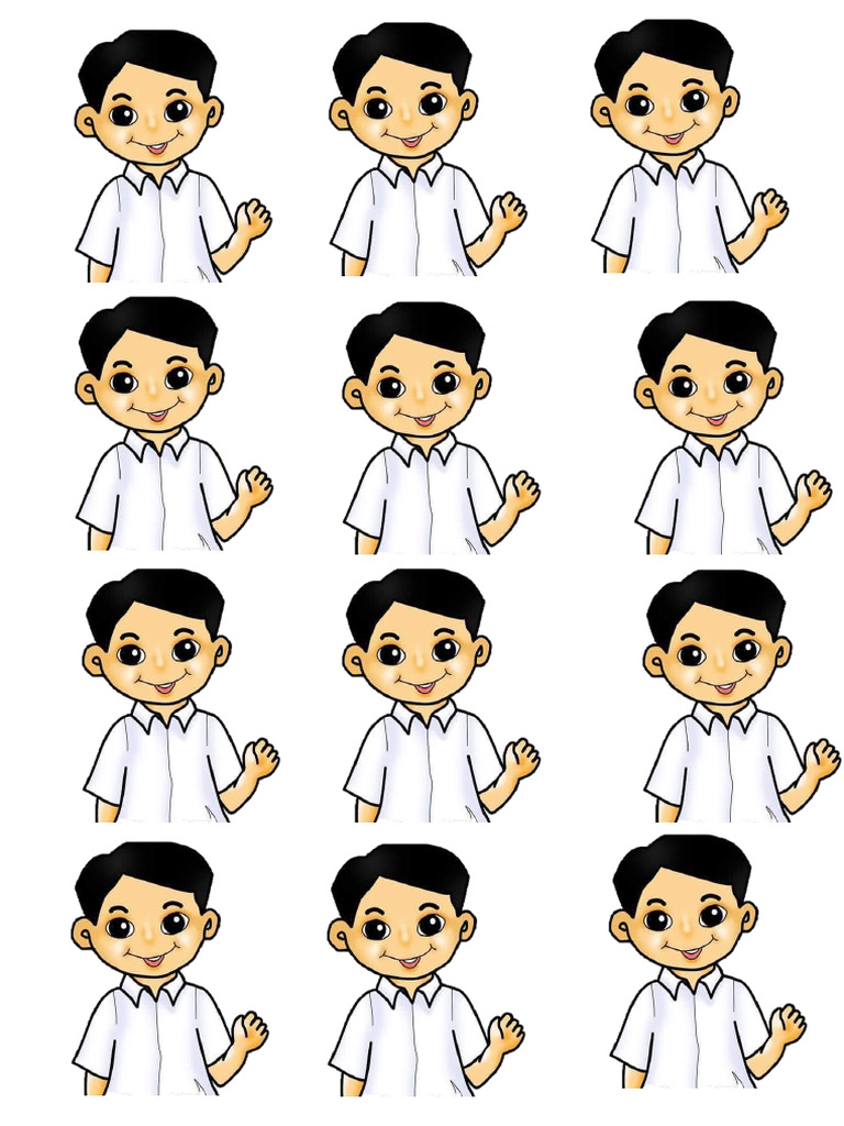 DOODLE MURID LELAKI DAN PEREMPUAN | PDF