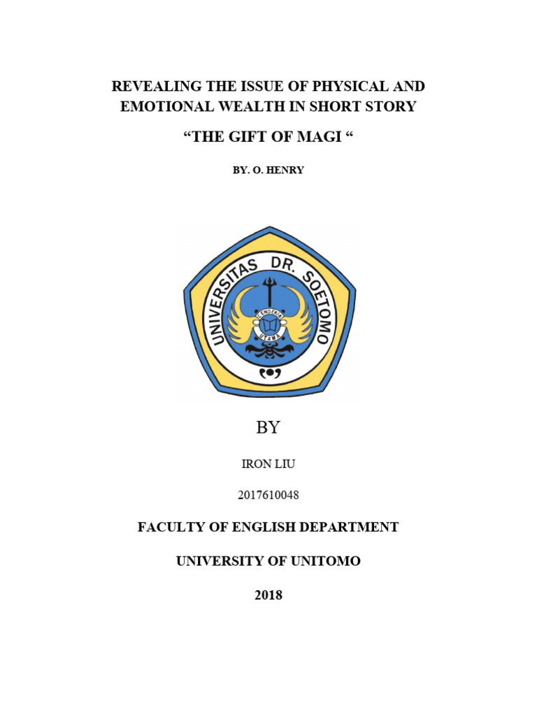 Analysis Short Story The Gift of Magi by | PDF | Biblical Magi