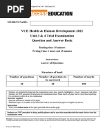 2025 Health Human Developments D | PDF | Sustainability | Well Being