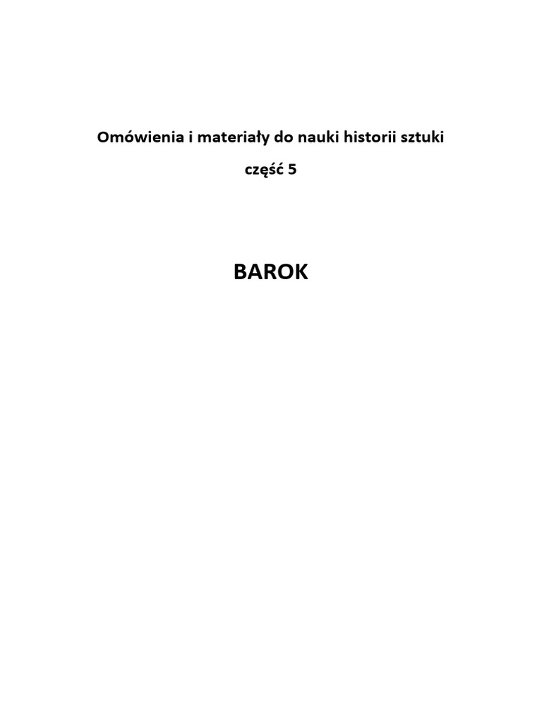 5a Barok | PDF