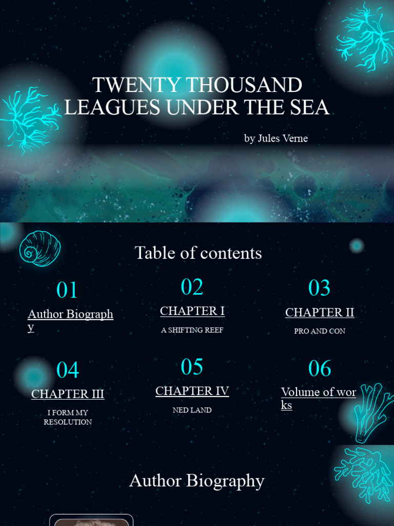Jules Verne's 20,000 Leagues Overview | PDF