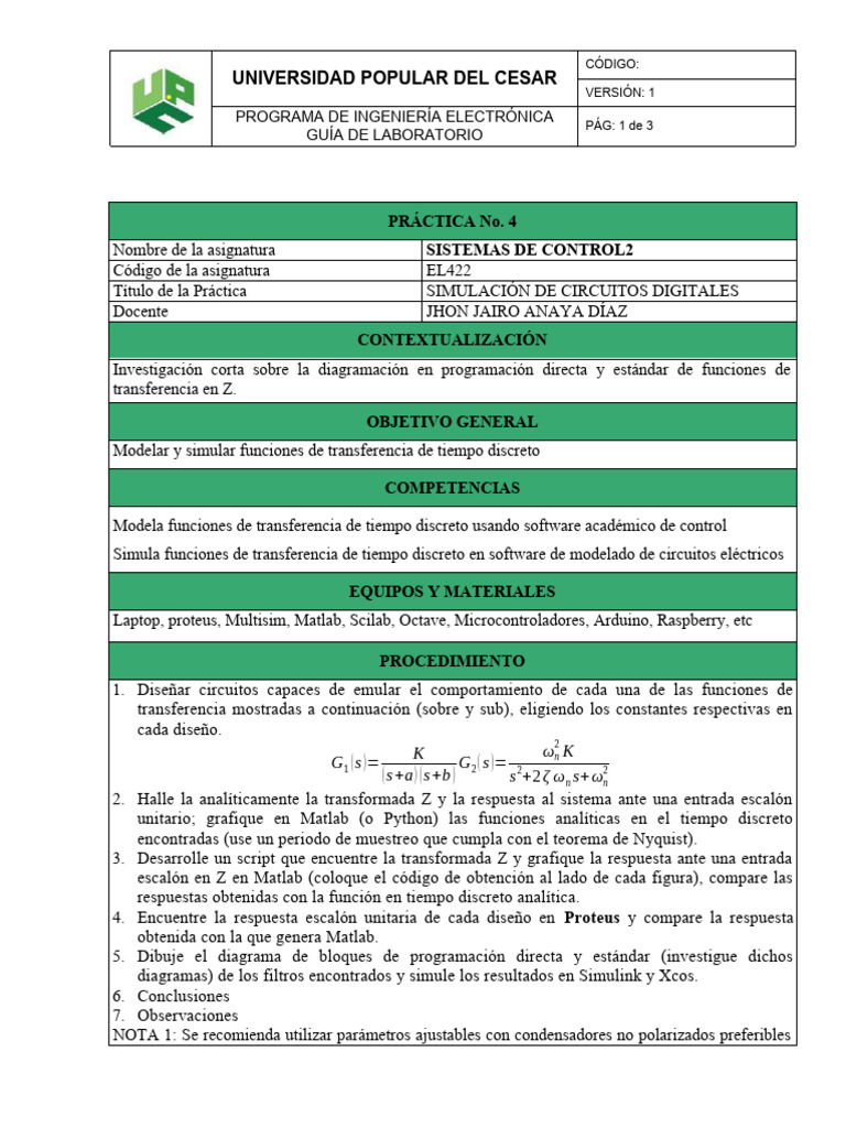 PRÁCTICA4 | PDF | Informática