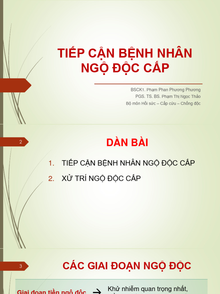 Tiep Can Benh Nhan Ngo | PDF