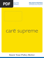 HDFC ERGO Optima Secure Policy Details | PDF | Insurance | Hospital