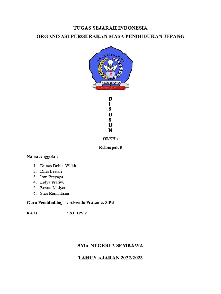 Tugas Proposal Sejarah | PDF