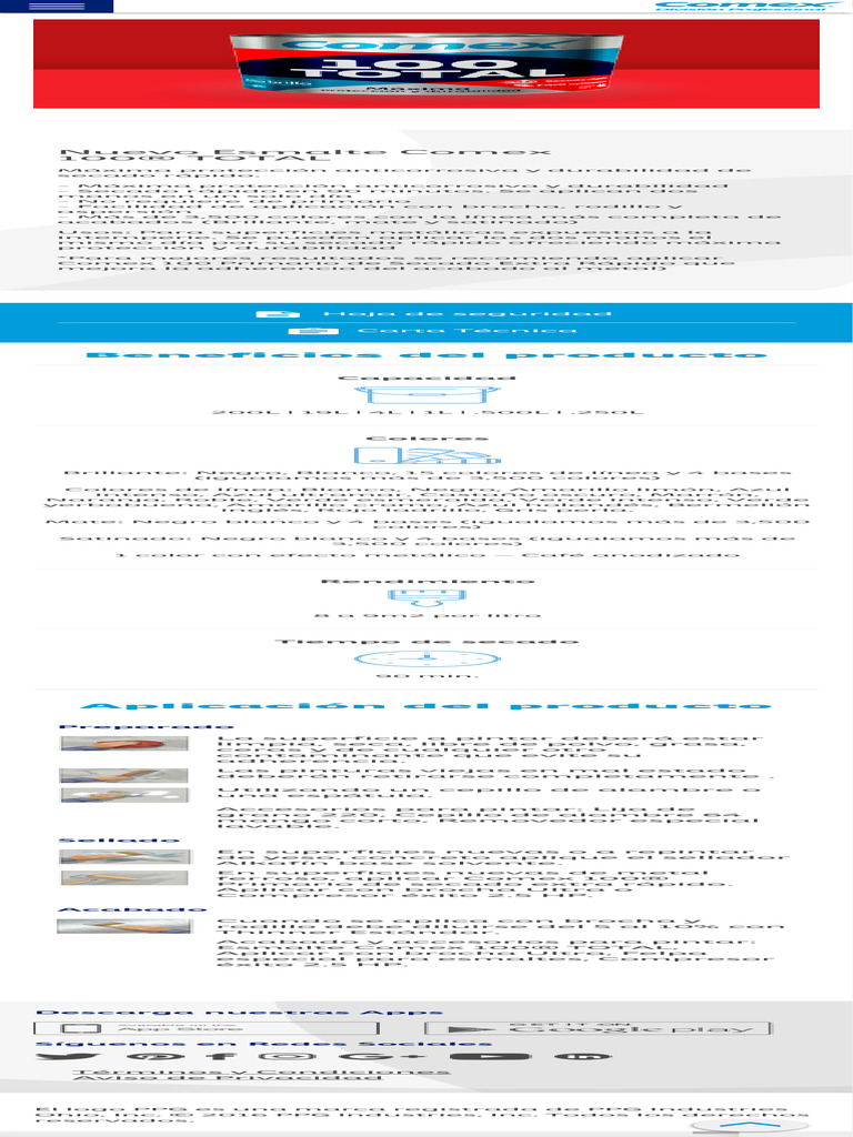 Comex | PDF | Color | Tecnicas artisticas