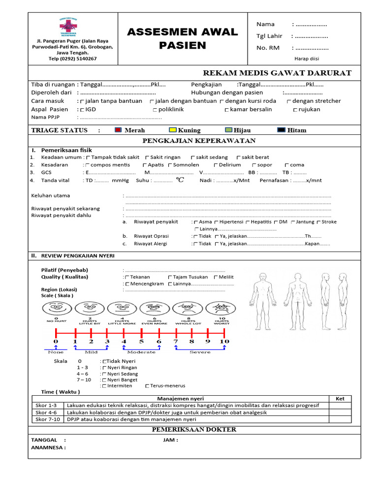 FORM IGD Terbaru | PDF