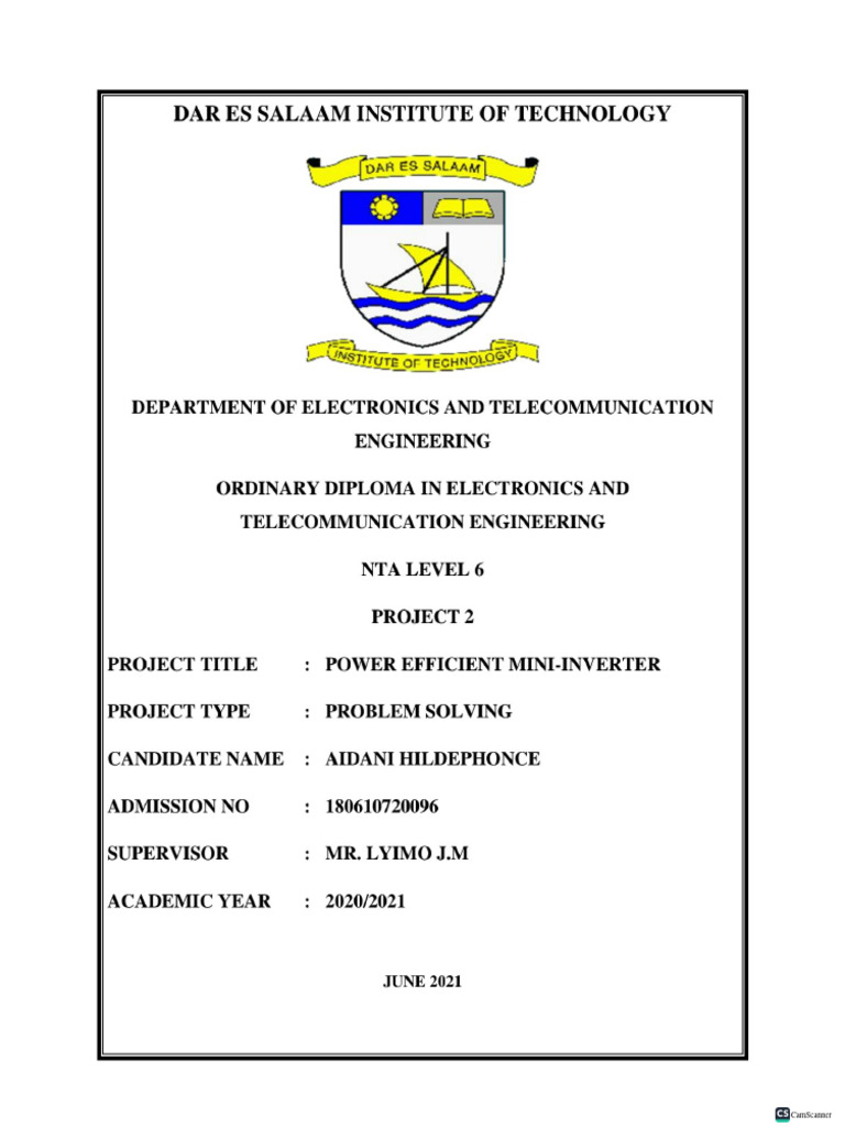 Power Efficient Mini-Inverter | PDF
