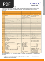 Hyvolt II Transformer Oil Properties | PDF | Physical Sciences | Materials