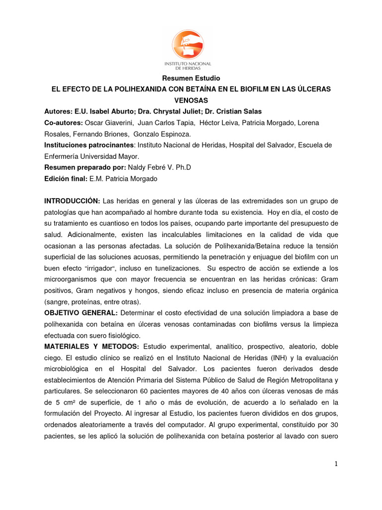Revision Resumen Prontosan | PDF | Bacterias Gram-negativo | Obesidad