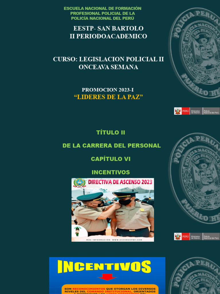 DL 1149 Ley de Carrera y Situación Del Personal PNP | PDF | Oficial ...