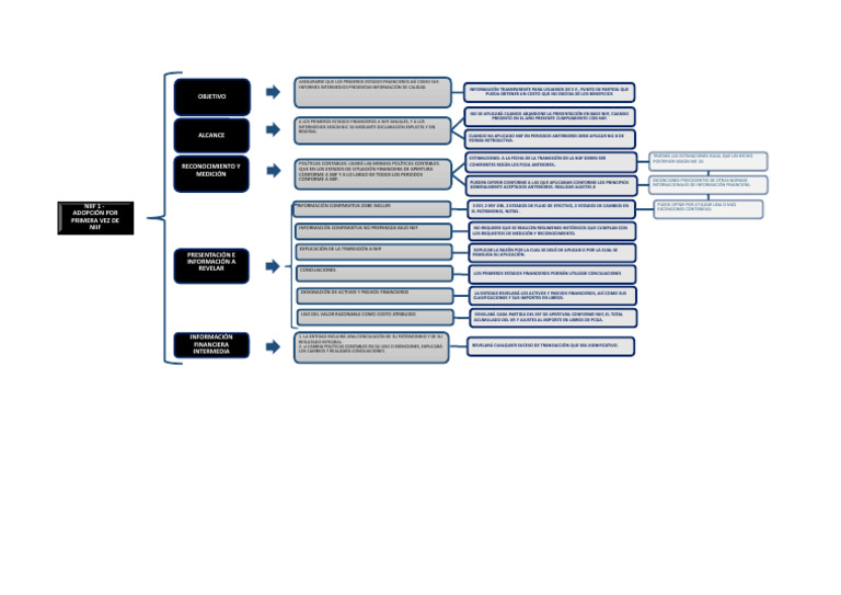 MAPA CONCEPTUAL NIIF 1 | PDF | normas internacionales de INFORMACION ...