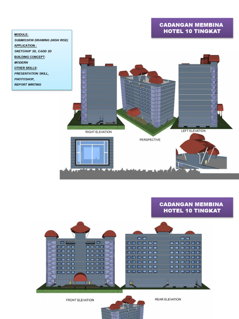 Proposal for Modern Hotel Design | PDF