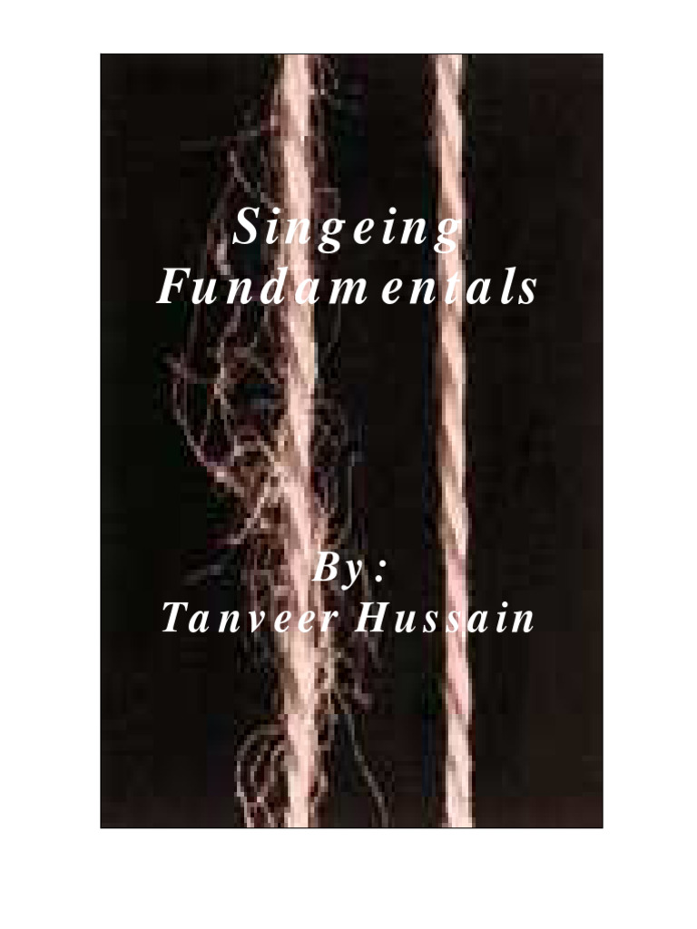 Singeing Fundamentals | PDF | Home & Garden