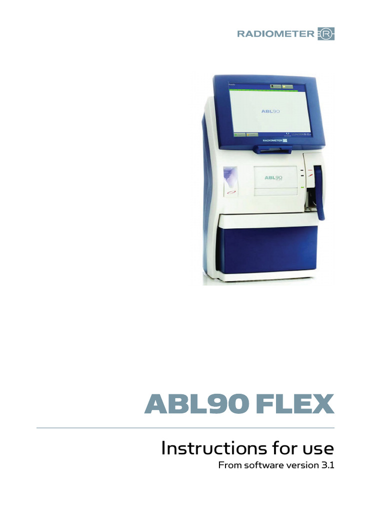 ABL90 FLEX User Guide and Instructions | PDF | Calibration | Barcode