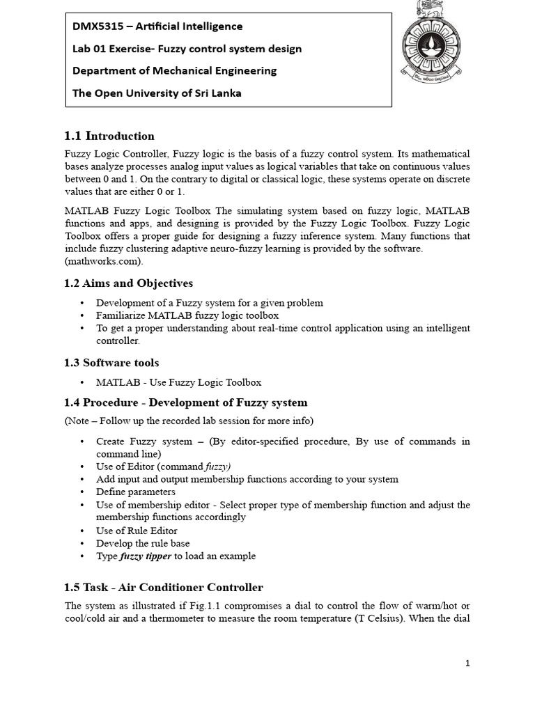 Lab 1 - Exercise | PDF