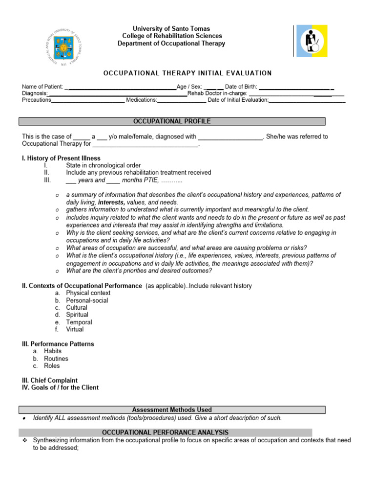 Ce2-Top Down Format | Download Free PDF | Occupational Therapy | Physical Therapy