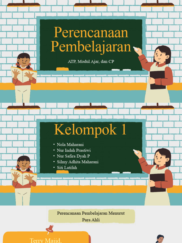 Perencanaan Pembelajaran (ATP, CP, Modul Ajar) | PDF