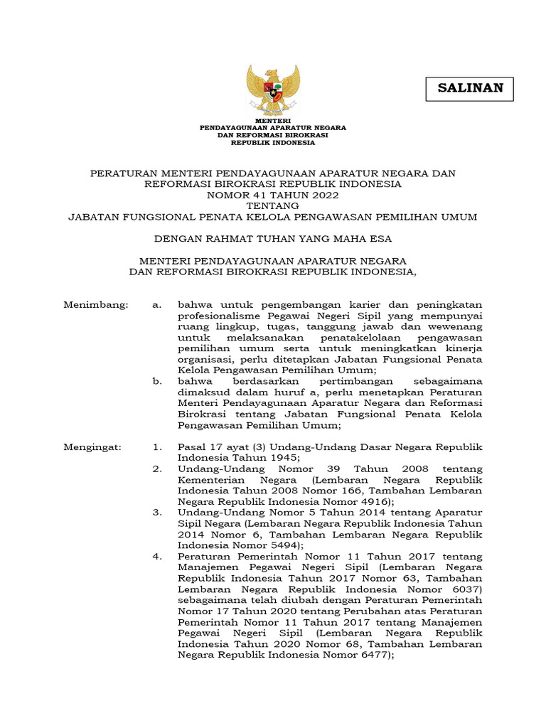 Jabatan Fungsional PKPP | PDF | Pengelolaan Keuangan & Uang