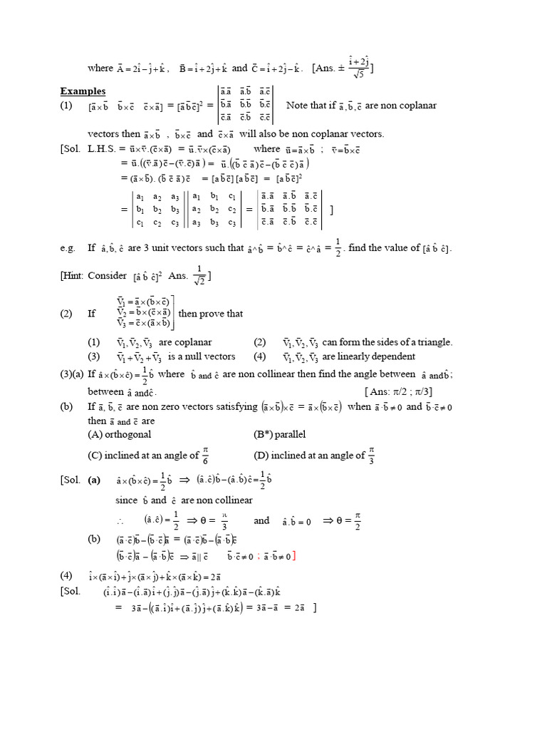Vector Remaining | PDF | Vector Space | Mathematics