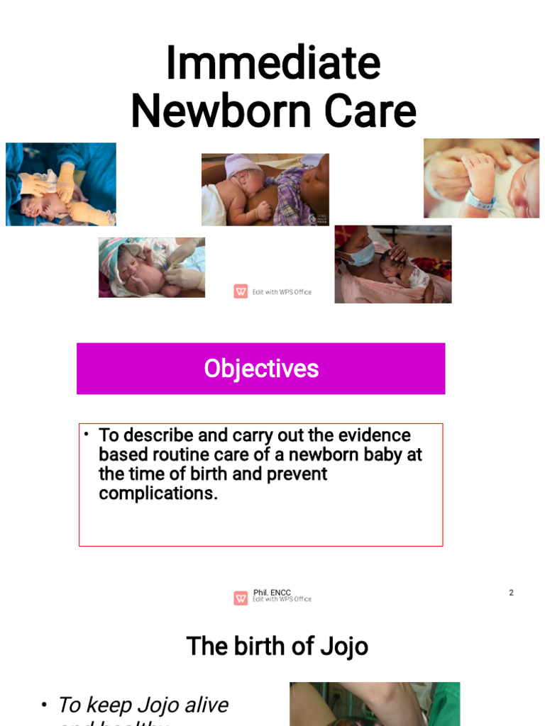 Essential Newborn Care Guidelines | PDF | Breastfeeding | Childbirth