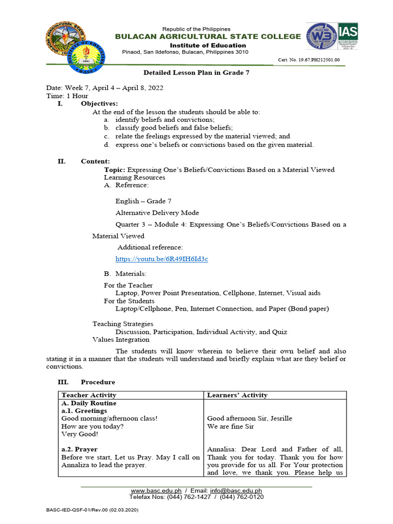 Pabia, Jesrille I. - DLP | PDF