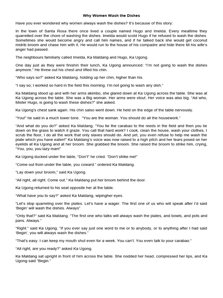 Chamber Theater Piece | PDF