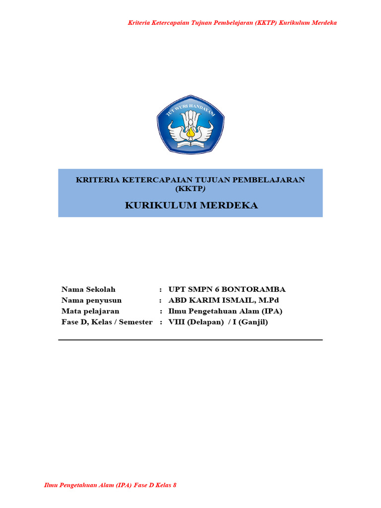 KKTP Ipa Viii | PDF