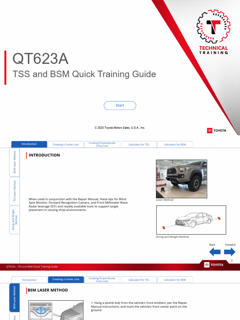 TSS and BSM Quick Training Guide: Start | PDF TSS and BSM Quick Training Guide: Start | PDF