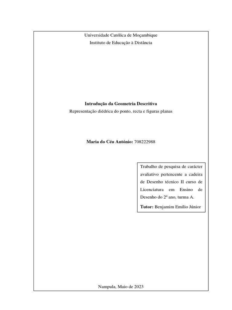 Maria Do Ceu Antonio | PDF