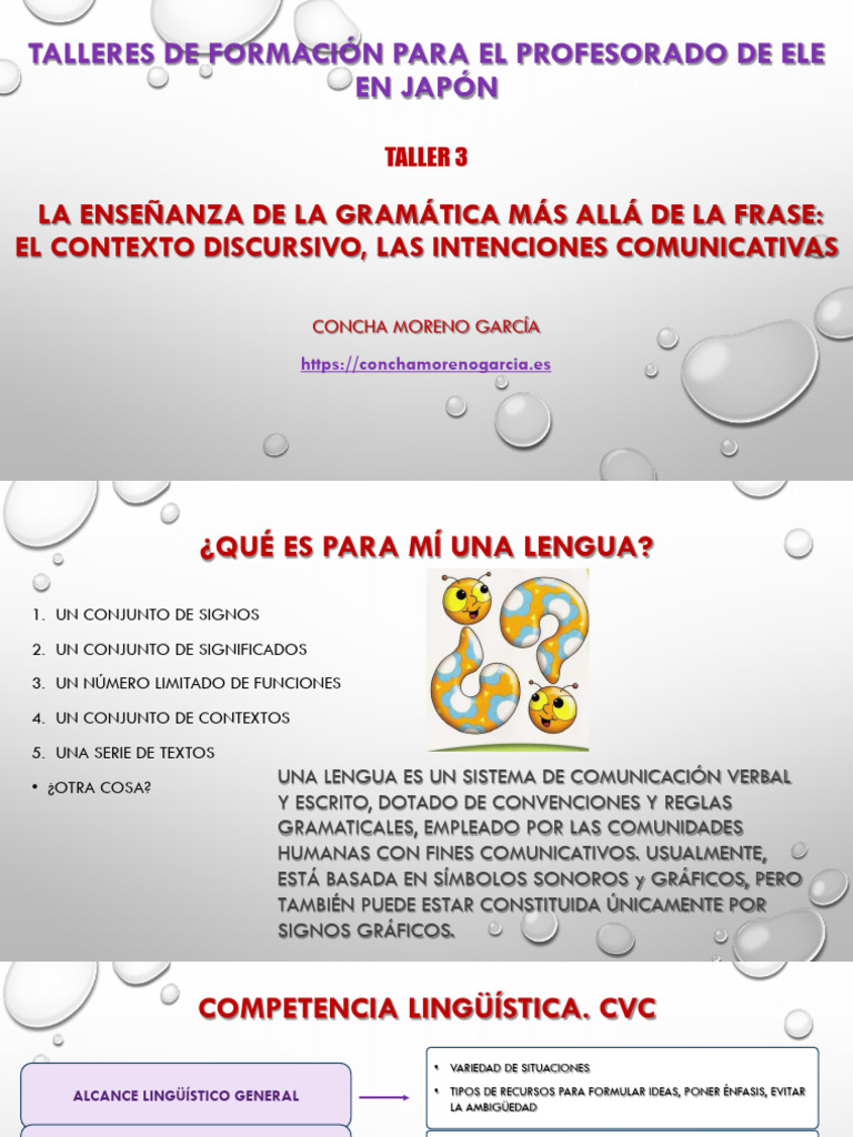 PDF. Taller 3. La Enseñanza de La Gramática Más Allá de La Frase | PDF