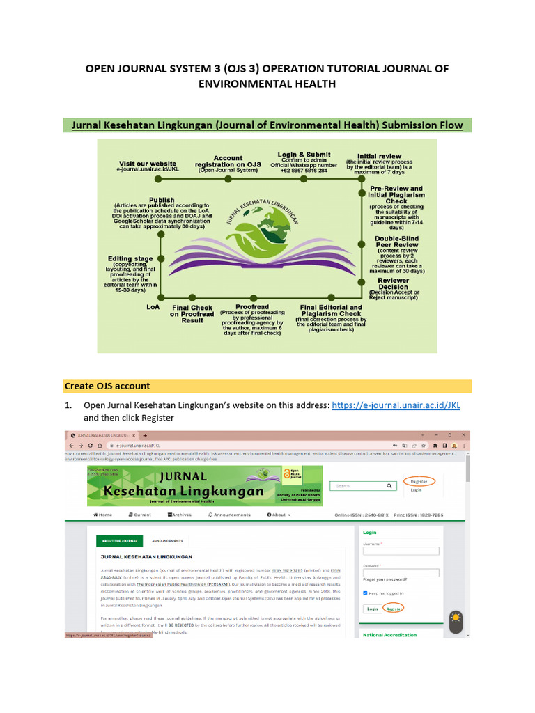 OJS 3 Article Processing Tutorial For Author | PDF | Proofreading ...