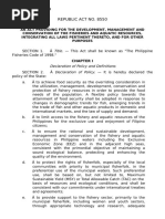 RA 10601 Agricultural and Fisheries Mechanization Law of 2013 | PDF ...
