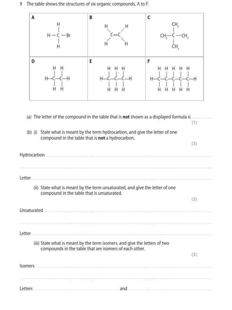 Alkenes 1 QP | PDF | Polymerization | Hydrocarbons