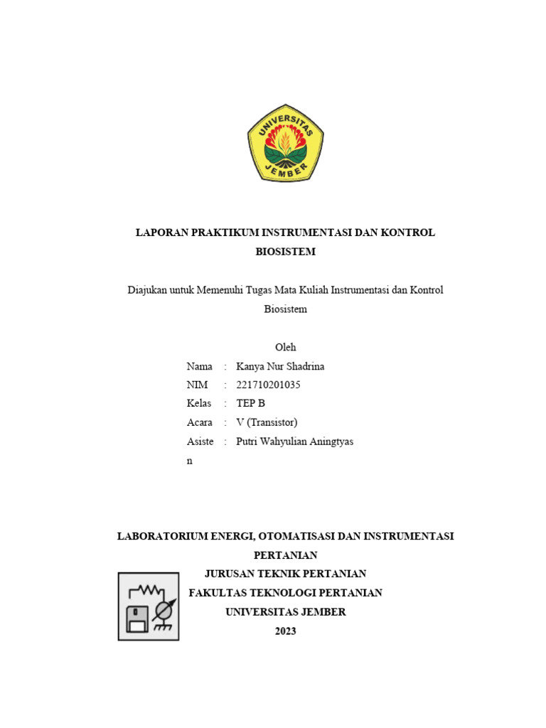 Laprak Acara 5 | PDF