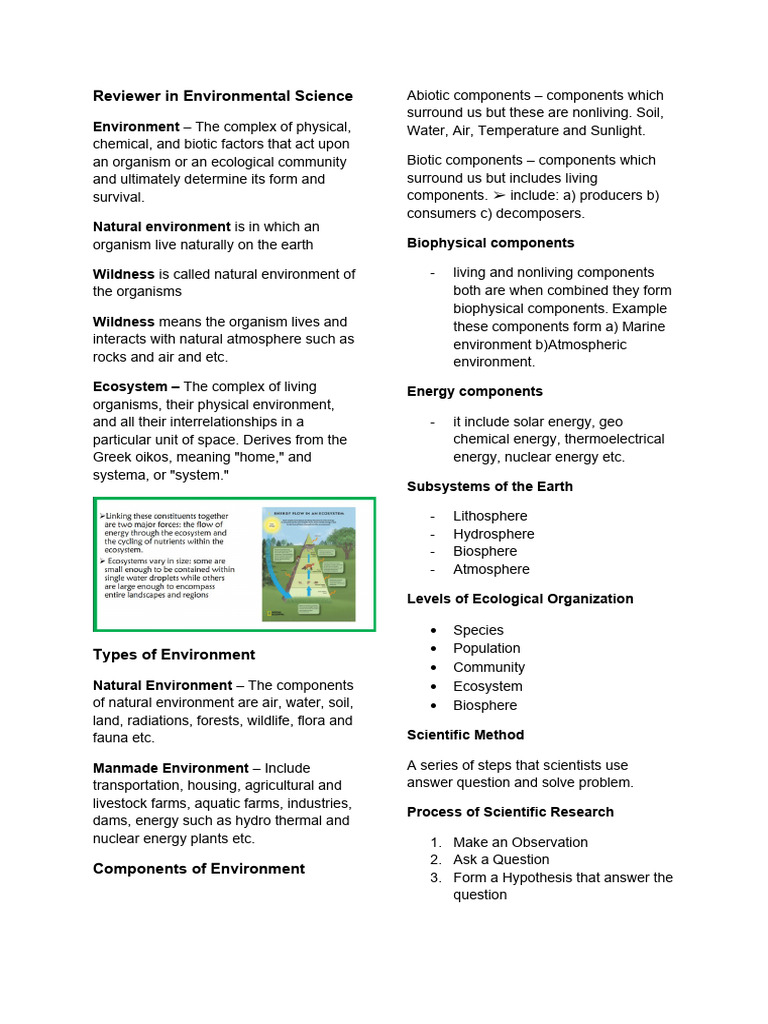 Reviewer in Environmental Science | PDF